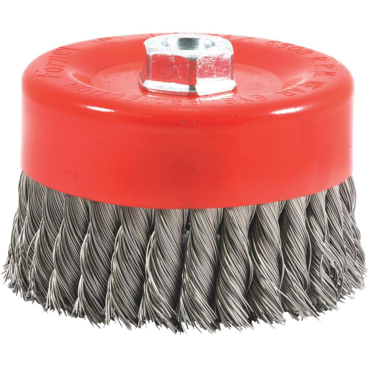 Forney 6 In. Knotted .020 In. Angle Grinder Wire Brush - Versailles, IN ...